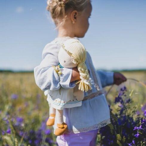 Bonikka Lily Organic Rag Doll | Rosy Posy Petals